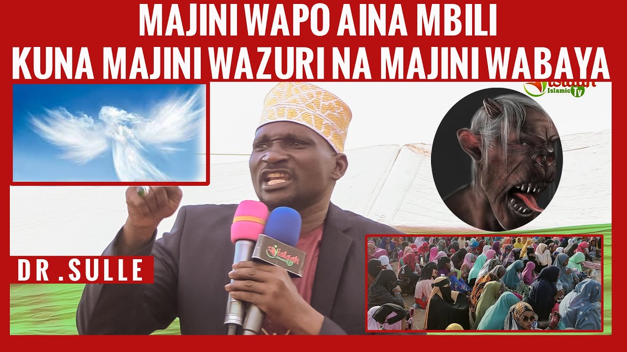 DR.SULLE KUNA MAJINI WAZURI NA MAJINI WABAYA - YouTube