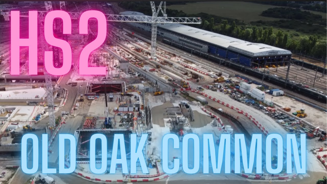 HS2 - Old Oak Common Progress - August 2025 - YouTube