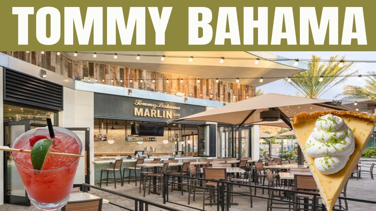 Tommy Bahama Marlin Bar - Palm Springs - Rapid Fire Food Review - YouTube