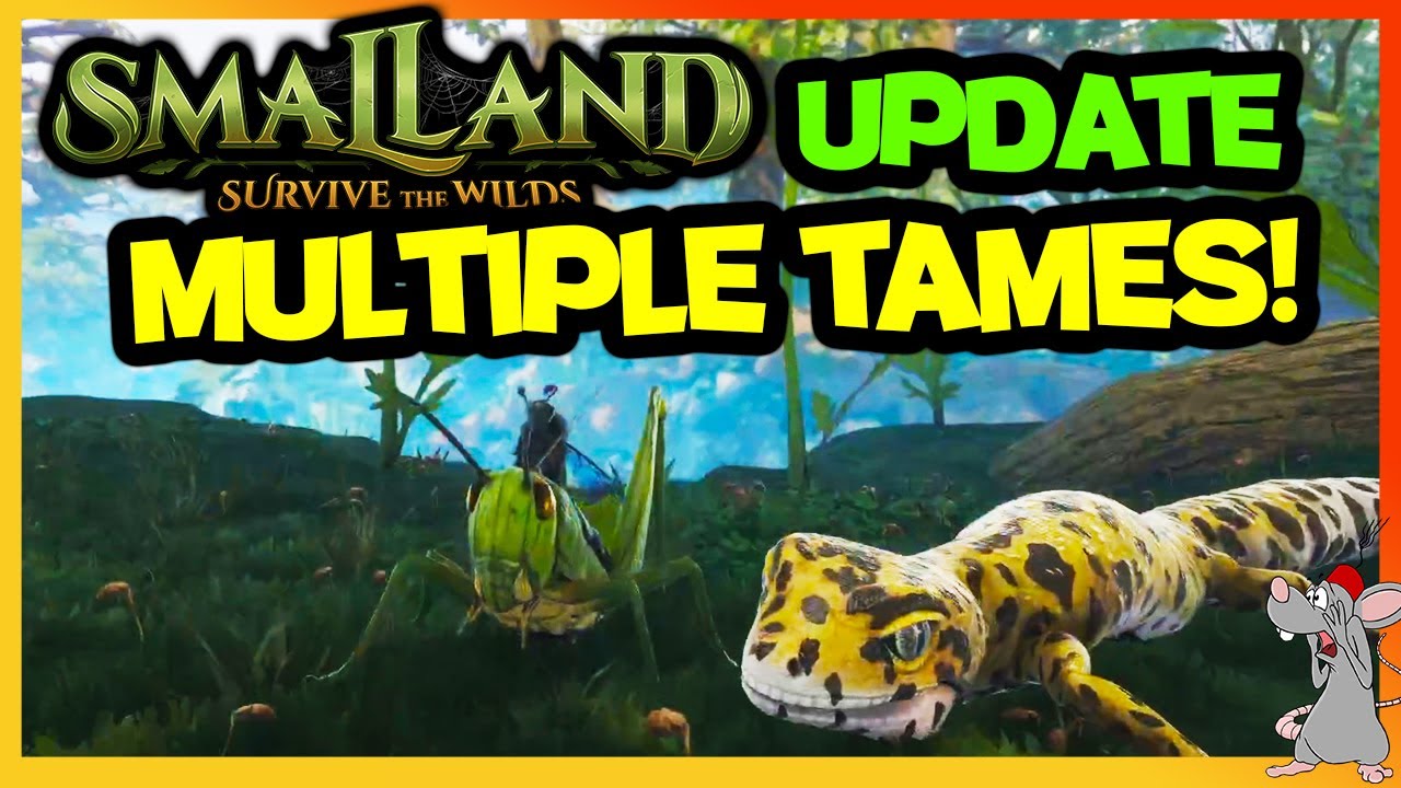 SMALLAND Update! You Can Now Have 50 Tames! New Combat Changes! Build ...