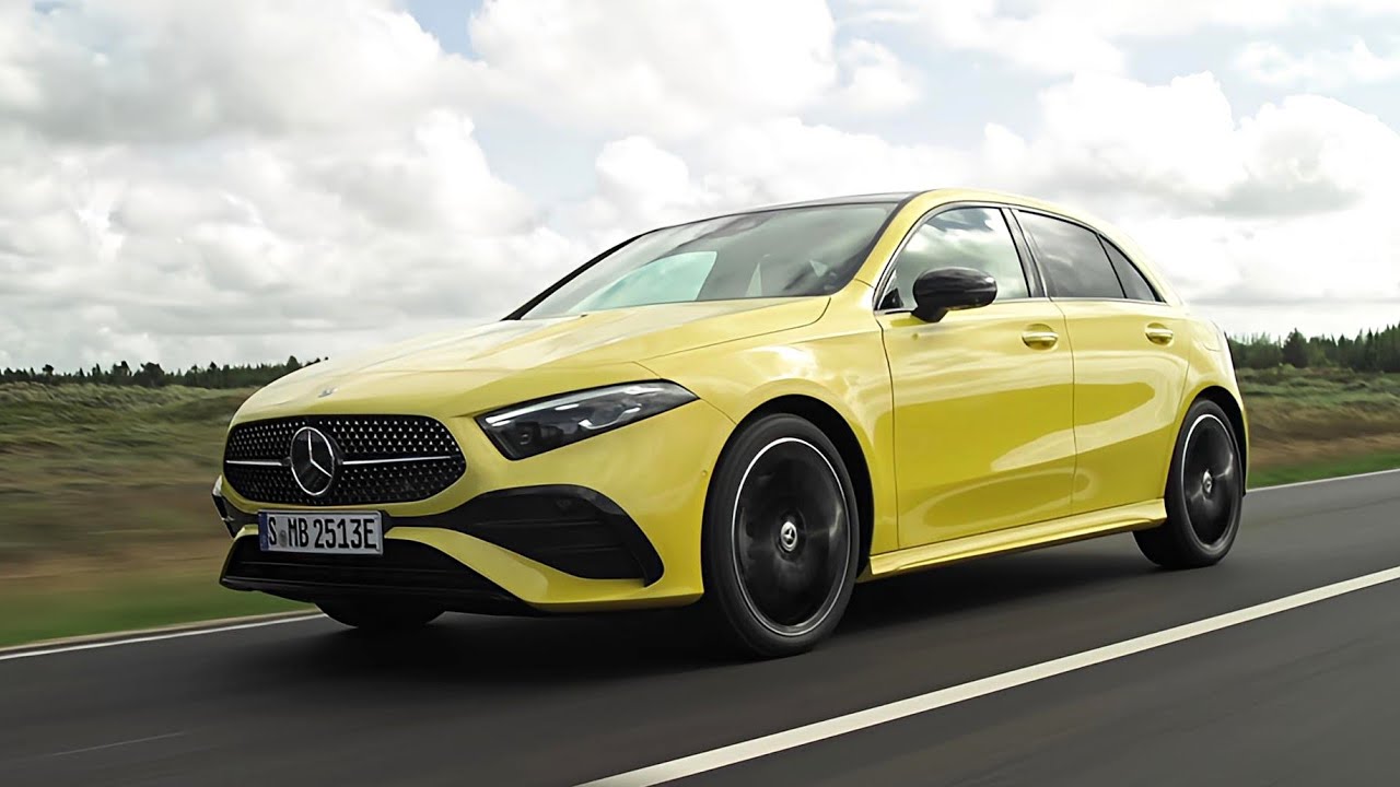 New 2023 Mercedes A250e facelift - First Look - YouTube