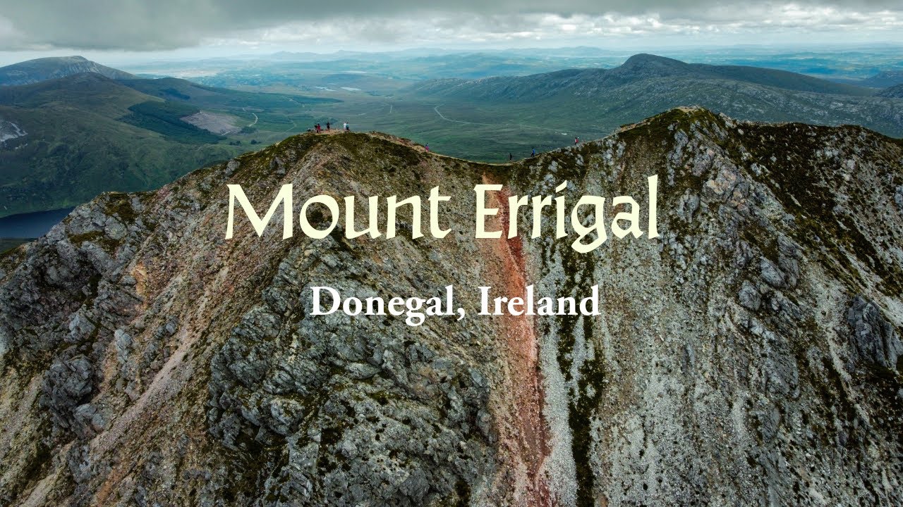 Hiking the highest mountain in Donegal, Ireland: Mount Errigal 4K - YouTube