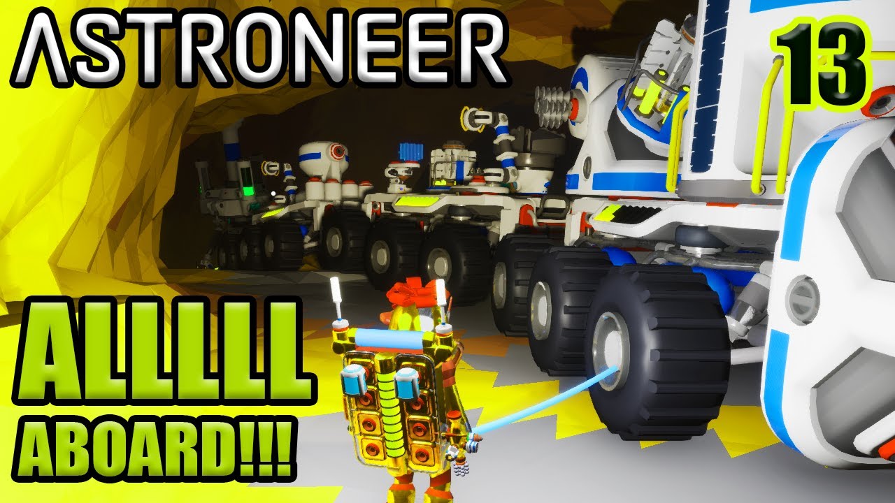 Auto Scrap Train - Astroneer - Episode 13 - YouTube