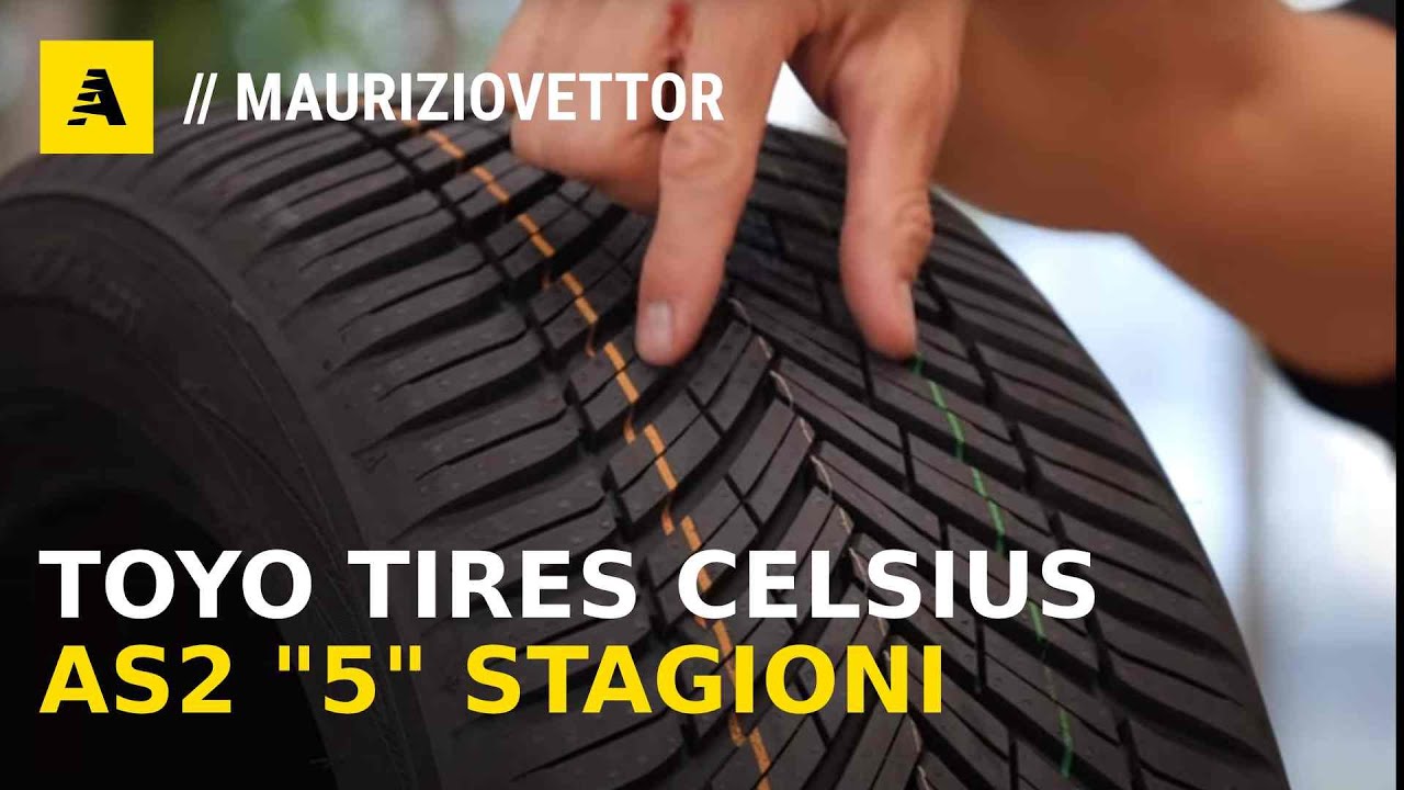 TOYO Tires Celsius AS2: gomme quattro stagioni che invece sono CINQUE ...
