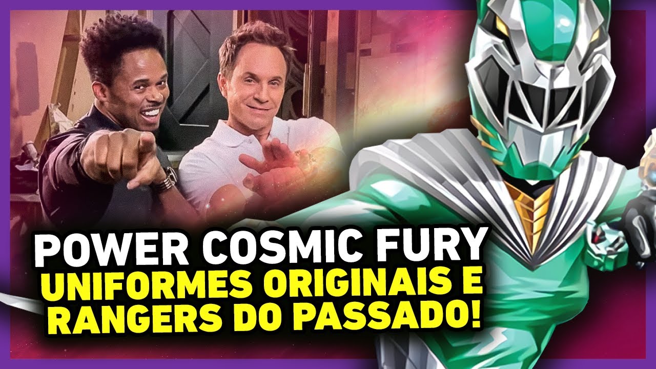 POWER RANGERS COSMIC FURY É OFICIALMENTE REVELADO! - Uniformes ...
