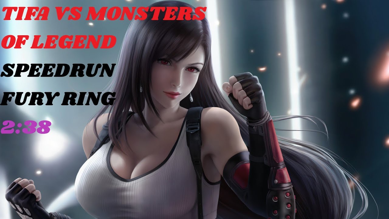 FF7RI : TIFA BREAKING MONSTERS OF LEGEND IN 2:38 [ FURY RING ] - YouTube