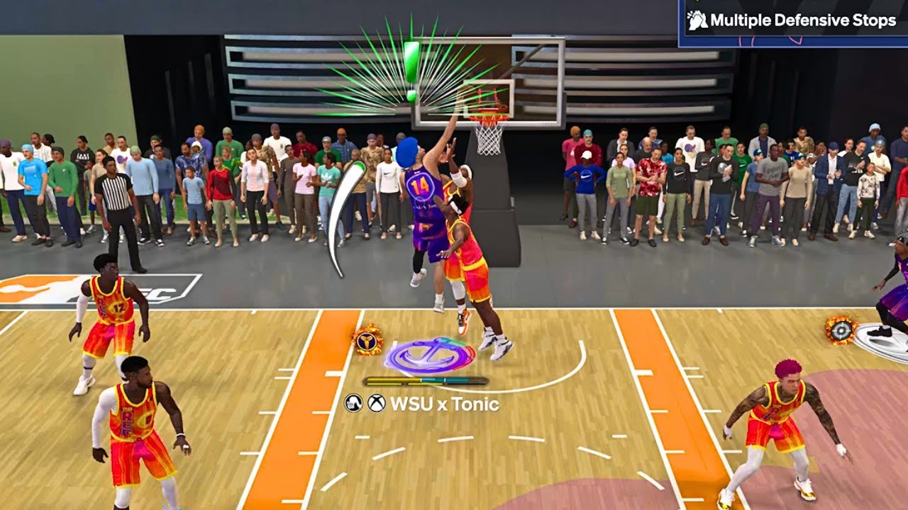 90 STANDING DUNK in RANDOM REC NBA 2K24! - YouTube
