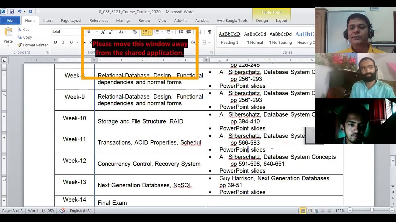 Lecture 1 Overview Database Management System Dept Of Cse 4398