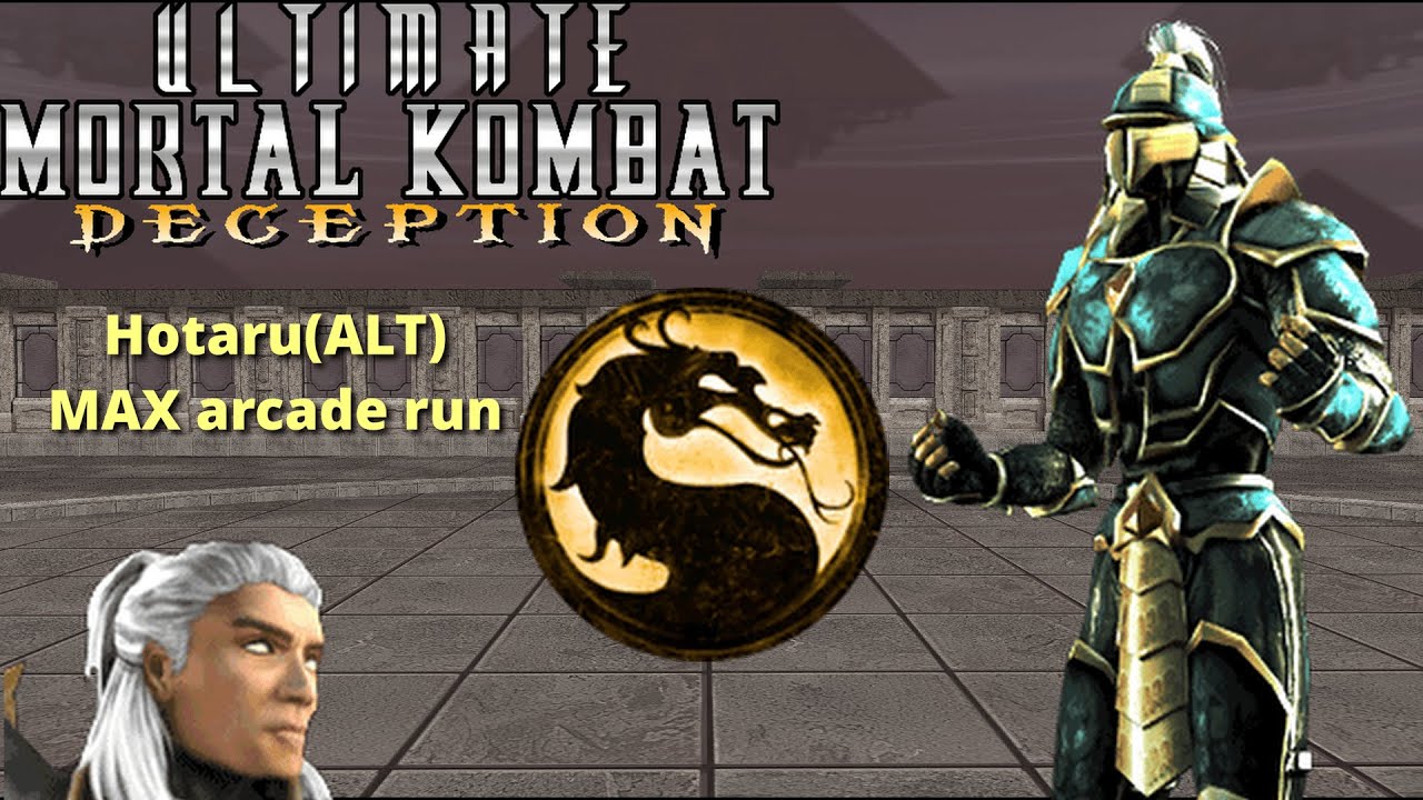 Ultimate Mortal Kombat Deception Hotaru(ALT) MAX arcade run - YouTube