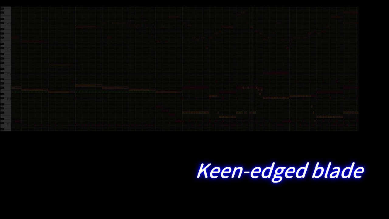 【テイルズ】TOS、『Keen-edged blade』（アレンジ）【MIDI】 - YouTube