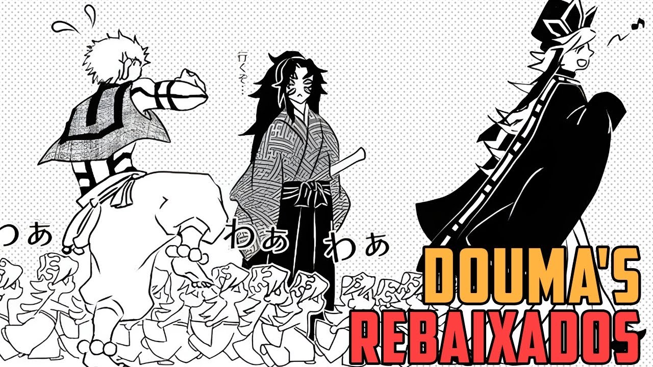 DOUMA E OS MINI DOUMA'S DE GELO (DEMON SLAYER COMIC DUBLADA) - YouTube