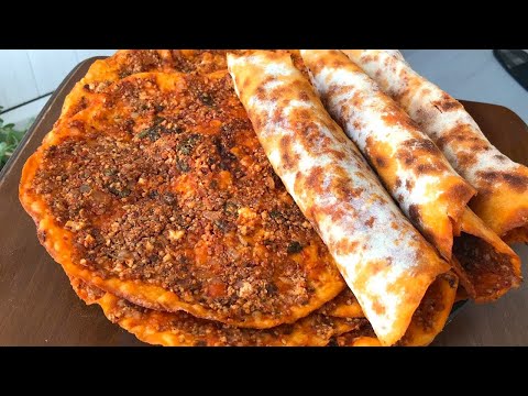 TANDIR TADINDA FIRIN KULLANMADAN BİBERLİ EKMEK YAPIMI - TAVADA HATAY BİBERLİ EKMEK NASIL YAPILIR