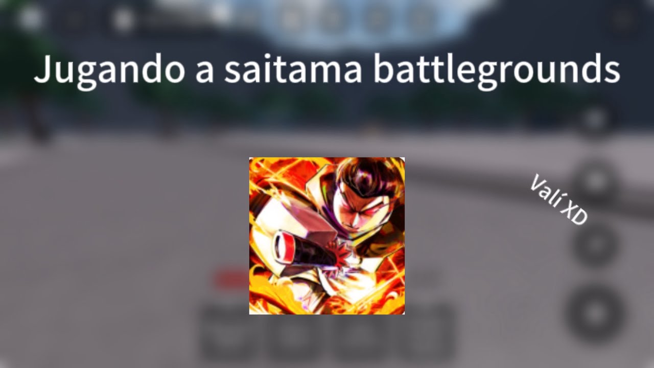 Jugando Saitama battlegrounds - YouTube