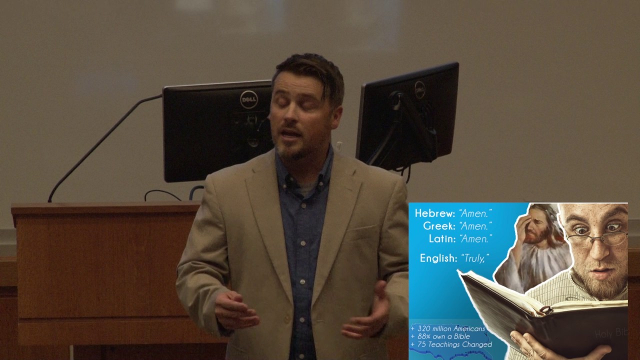 Three Minute Thesis 2016 - Michael Halcomb - YouTube