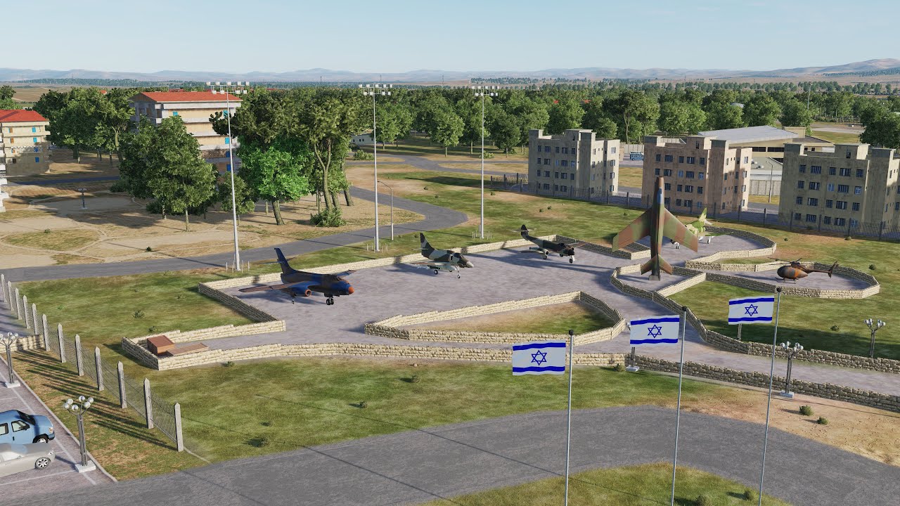 DCS: Syria Map - F-16 Ramat David Air Base - YouTube