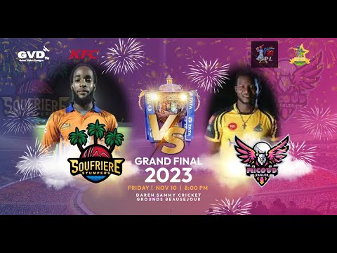 SPLT 20 2023 FINAL MATCH// SOUFRIERE STUMPERS VS MICOUD EAGLES// 10-11 ...