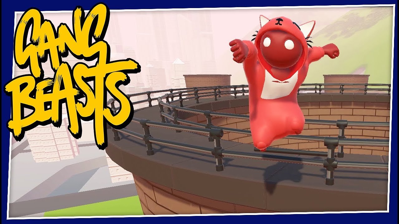 Gang Beasts - #192 - Tower of Power! - YouTube