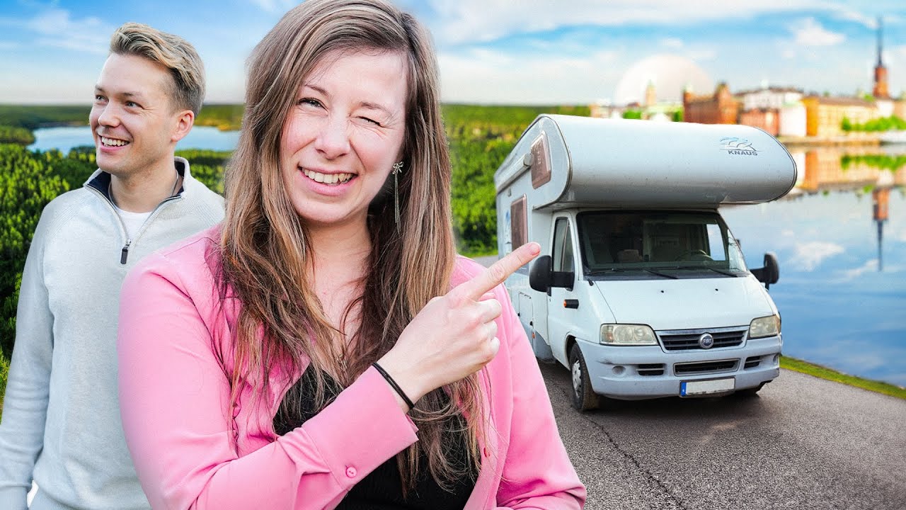 Första resan med husbilen! - YouTube