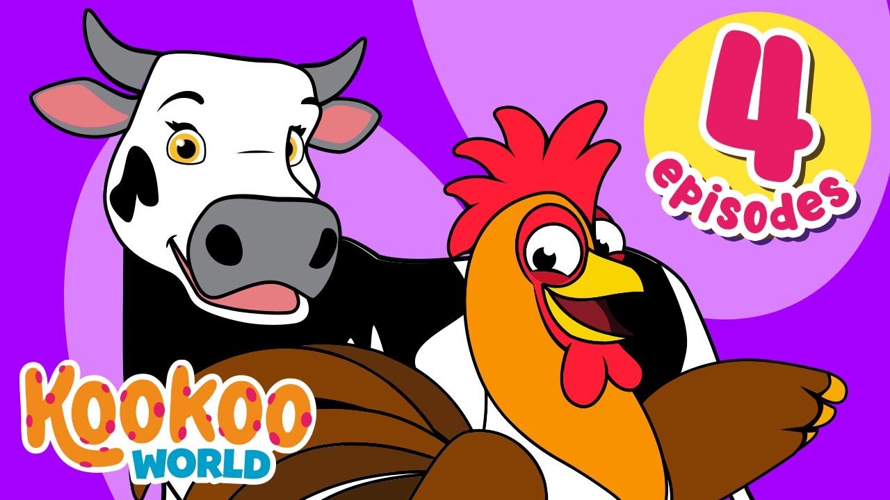 Animals for Kıds - Learn with KooKoo World - YouTube