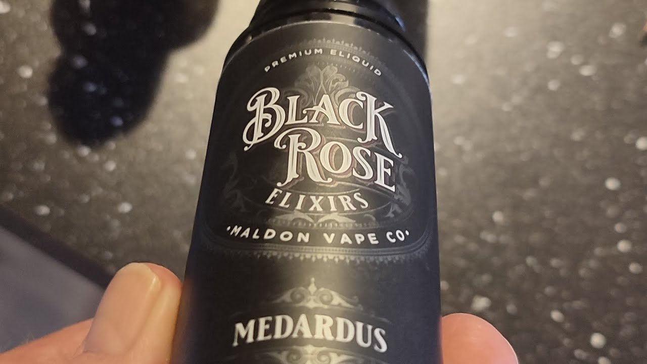 Black Rose Elixirs, MEDARDUS 80/20 vg pg 😋 also a salt Medardus 50/50 ...