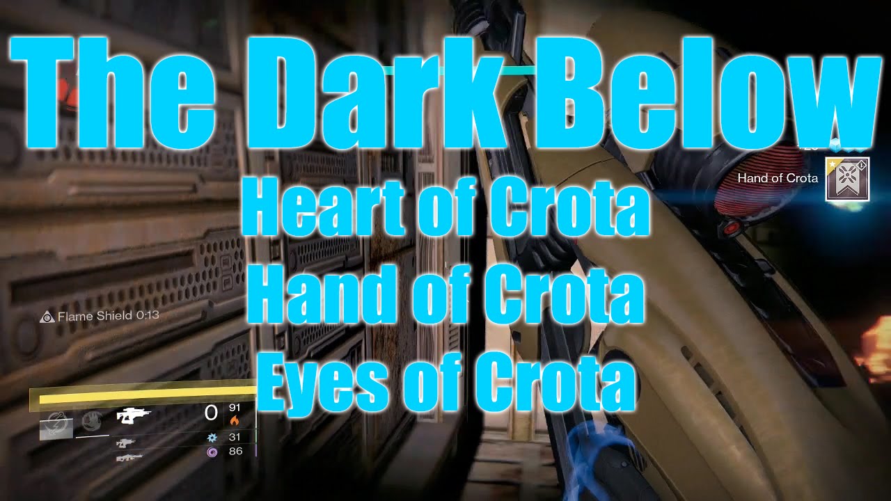 The Dark Below - Heart, Hand, and Eyes of Crota Missions - Destiny (PS4 ...