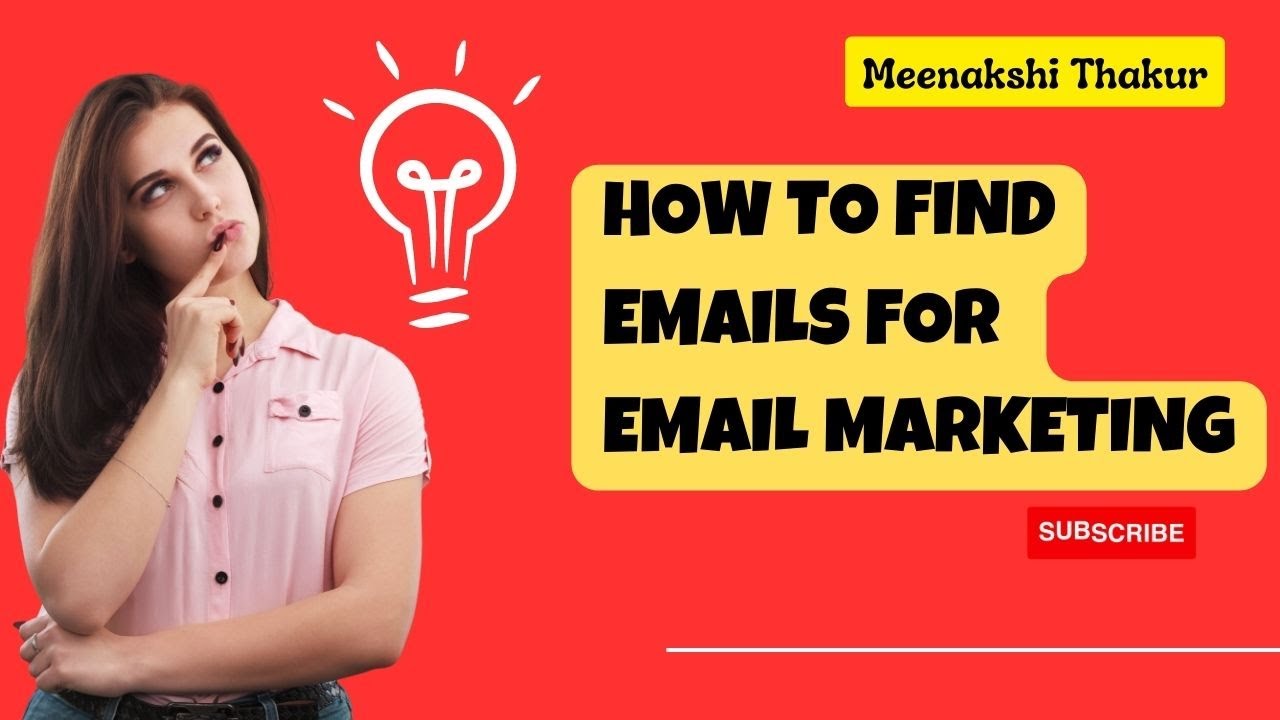 How to Find Emails for Email Marketing | Ideas and Tricks | Digital ...