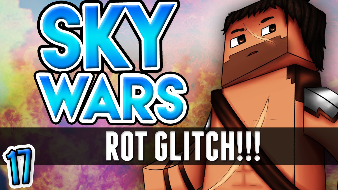 ROT GLITCH!! - Minecraft: Sky Wars #17 - YouTube
