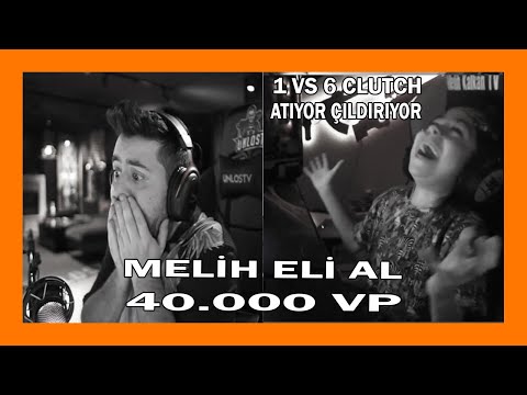 Unlost - Melih 1VS6 Clutch Atıyor ve Unlost'dan 40.000VP Kazanıyor Valorant Rekabetçi