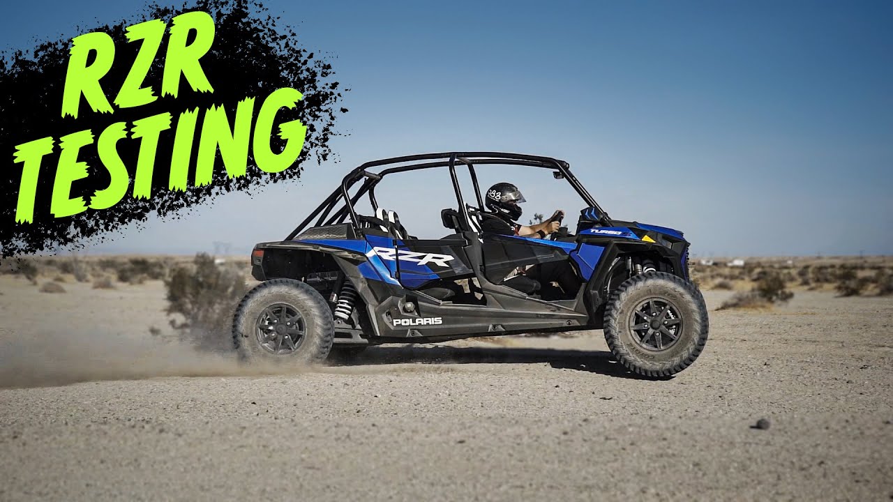 Testing 2021 Polaris RZR Turbo S Velocity & Race RZR 170 - YouTube