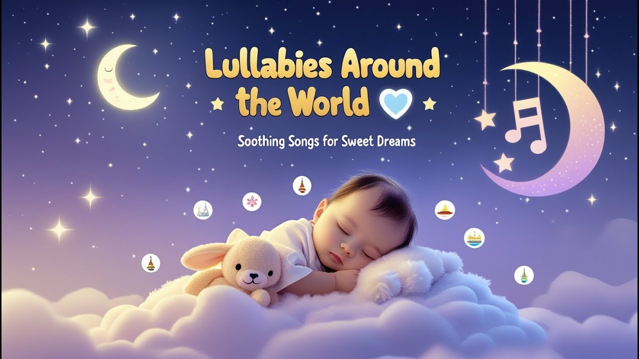 Lullabies Around the World 🌙 | Soothing Bedtime Songs for Babies and ...