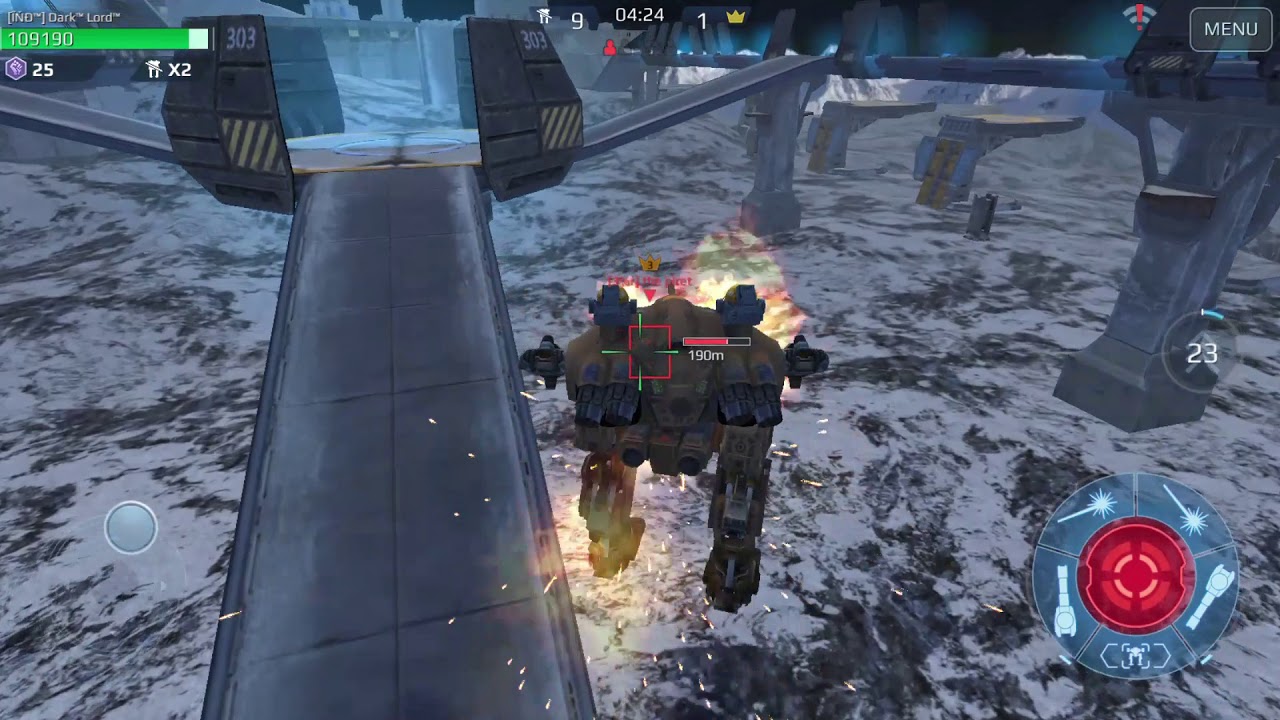 War Robots- Storm Magnum Griffin and Free For All [FFA] mode 1M Damage ...