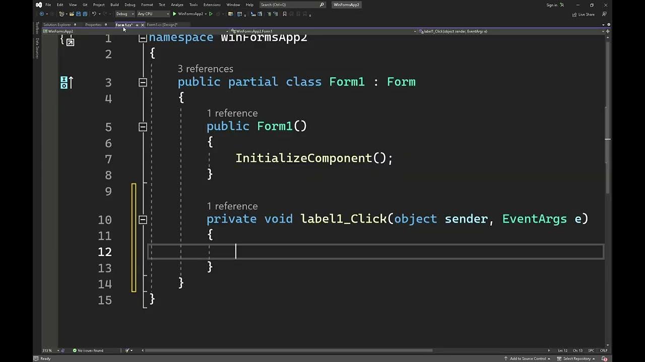 C# - Label Controls - Microsoft .NET - YouTube