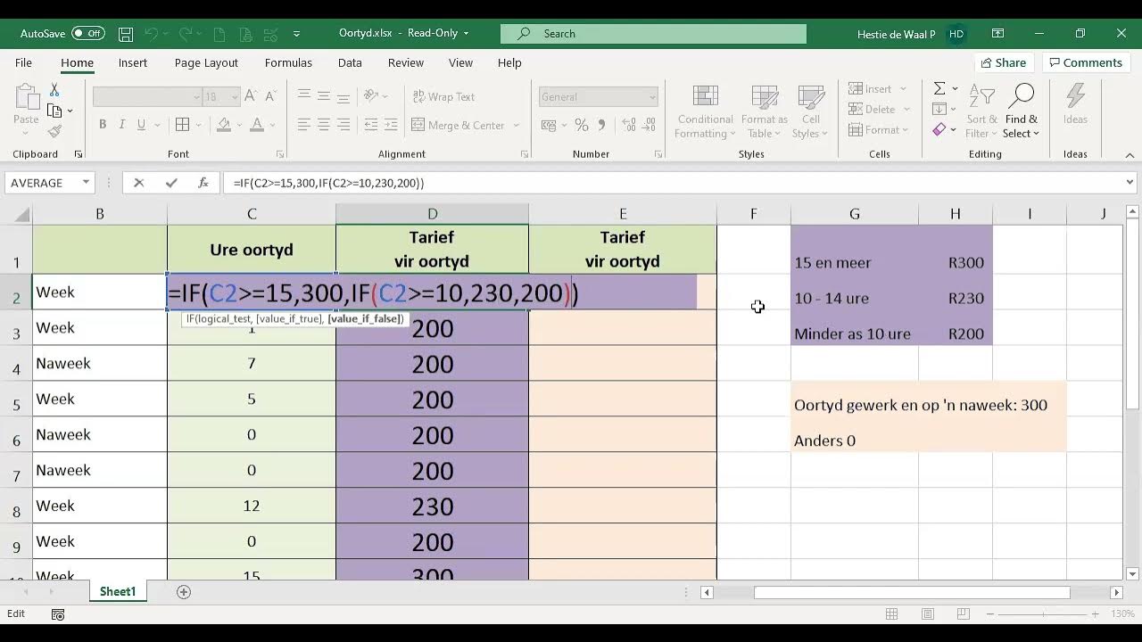 Geneste IF (Gr 12) - YouTube