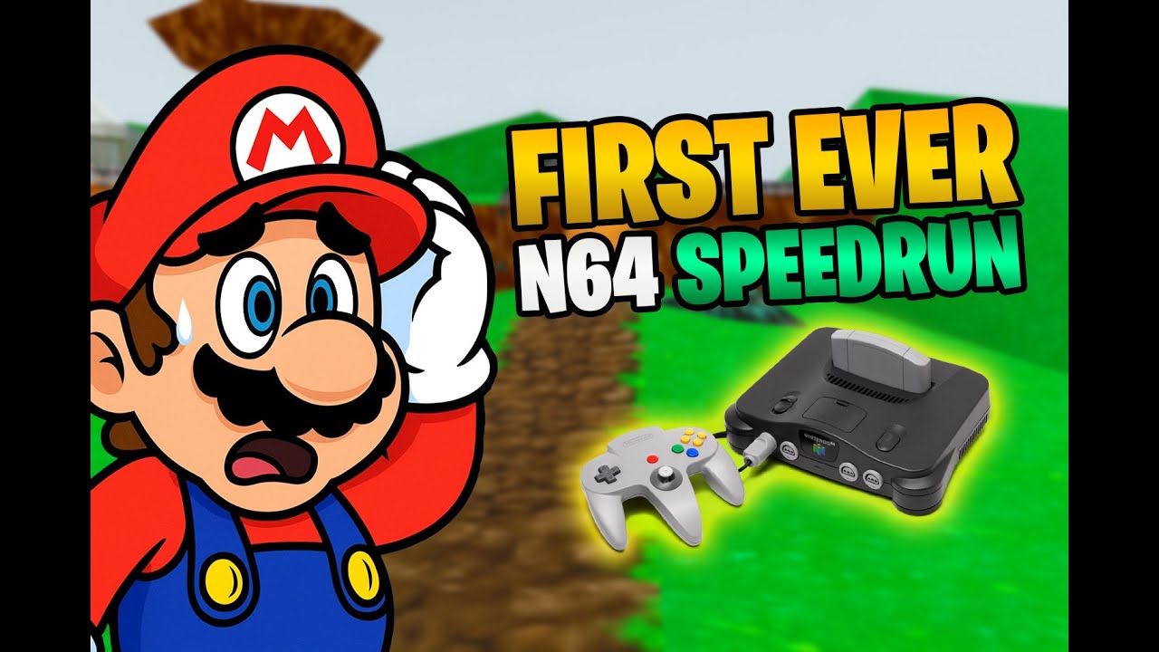 My First Time Doing A Full SM64 Speedrun On the N64! - YouTube