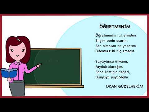 ÖĞRETMENLER GÜNÜ ŞİİRİ - 2 Kıtalık Kısa Şiir (OKAN GÜZELHEKİM)