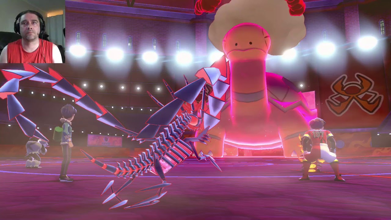 Pokemon Shield Motostoke Stadium Post Game Dynamax Battle (Nintendo ...