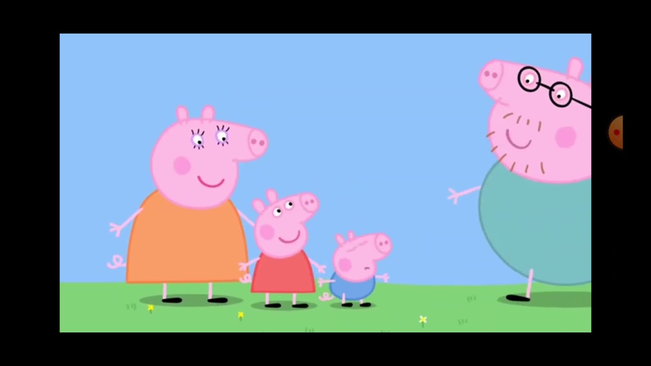 Peppa Pig Richard rabbit comes to play - YouTube
