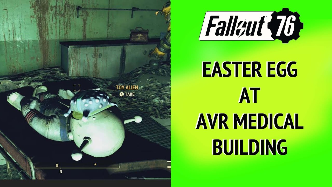 Fallout 76 Easter Egg at AVR Medical - YouTube