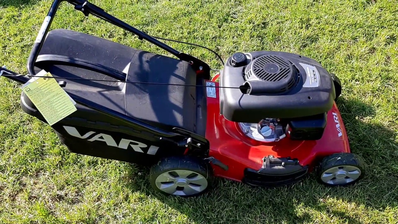 Lawnmower VARI CSL 484H with engine HONDA GCV 160 It starts IMMEDIATELY ...