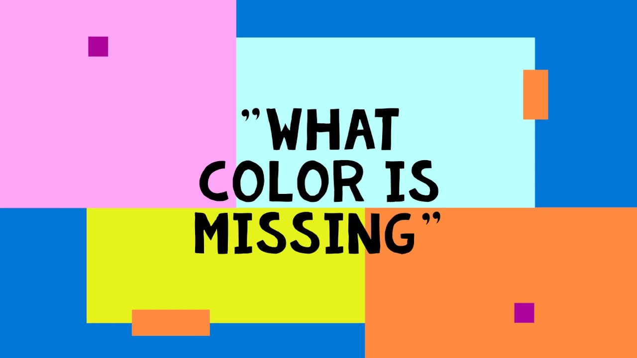 "What's Missing?" Color Game - YouTube