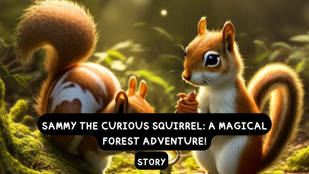 Kids Story - Sammy the Curious Squirrel: A Magical Forest Adventure ...
