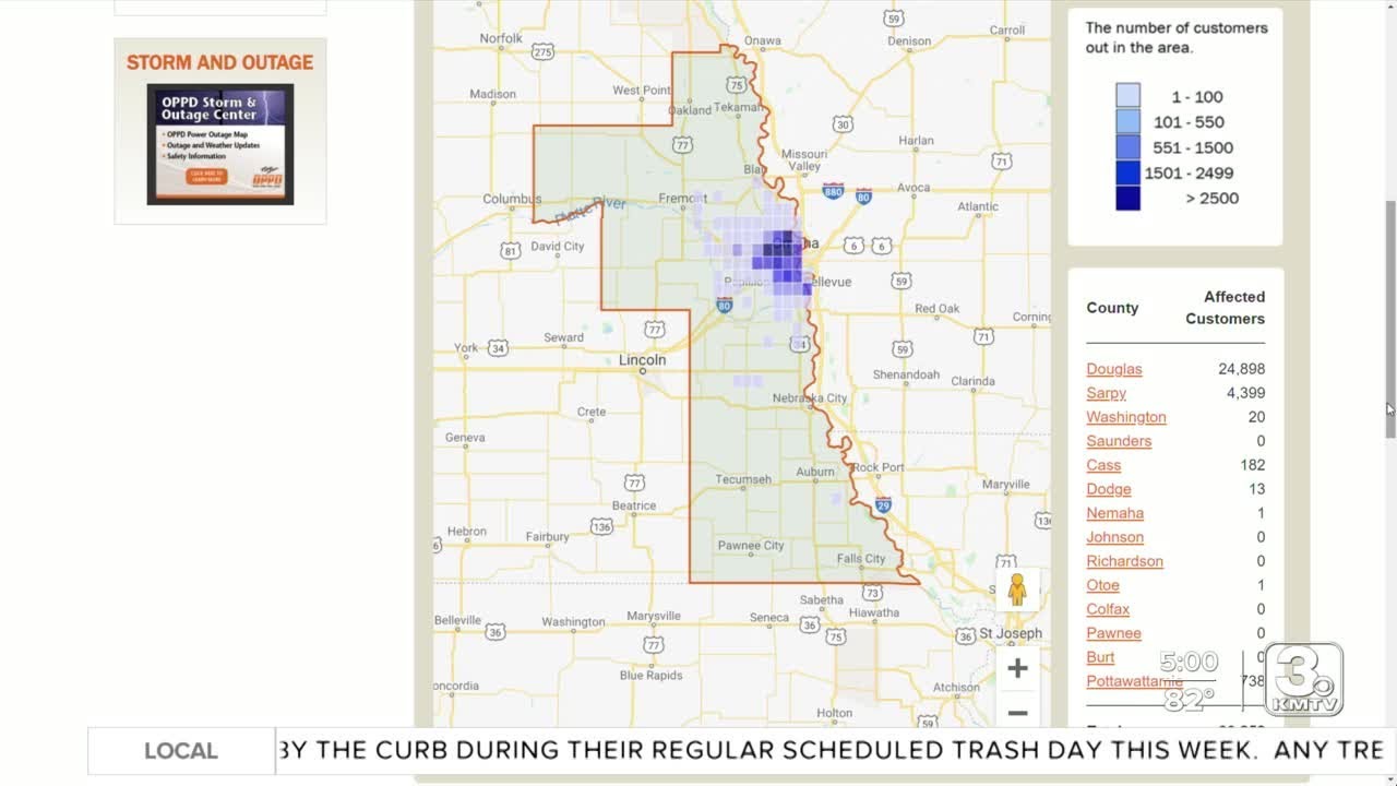 OPPD holds press conference on power outages and restoration efforts ...
