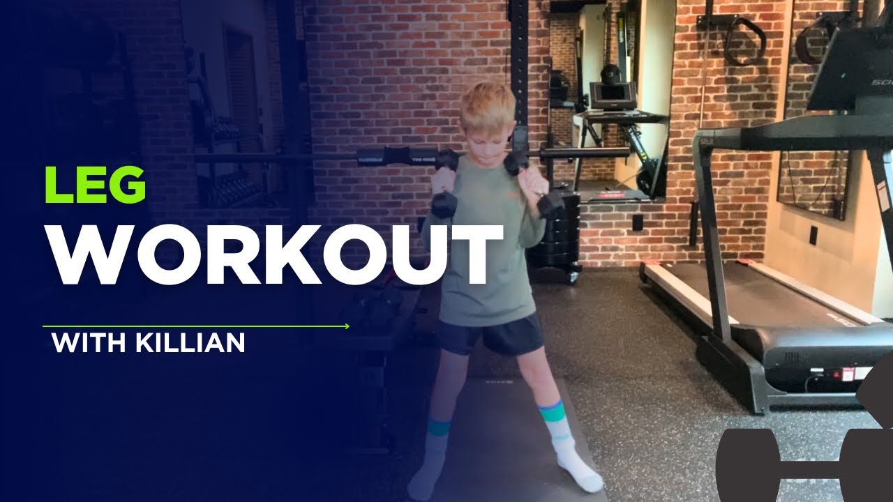 Leg workout with Killian - YouTube