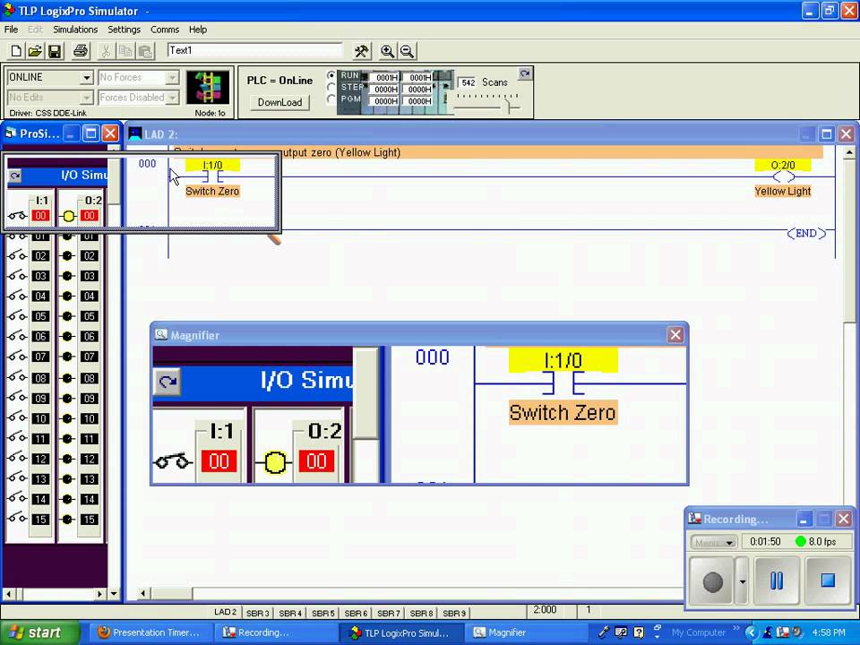 PLC XIC (Examine If Cloced) Demo - YouTube