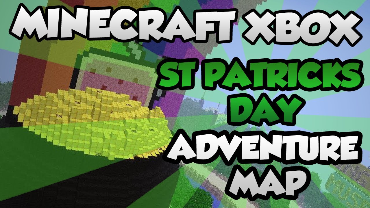 Minecraft Xbox 360 - ST Patrick's Day Adventure Map! "Game Clover ...