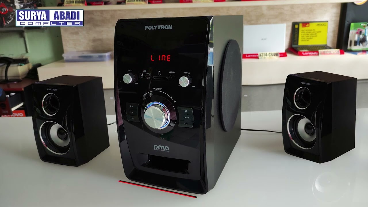SPEAKER POLYTRON PMA 9501 - YouTube