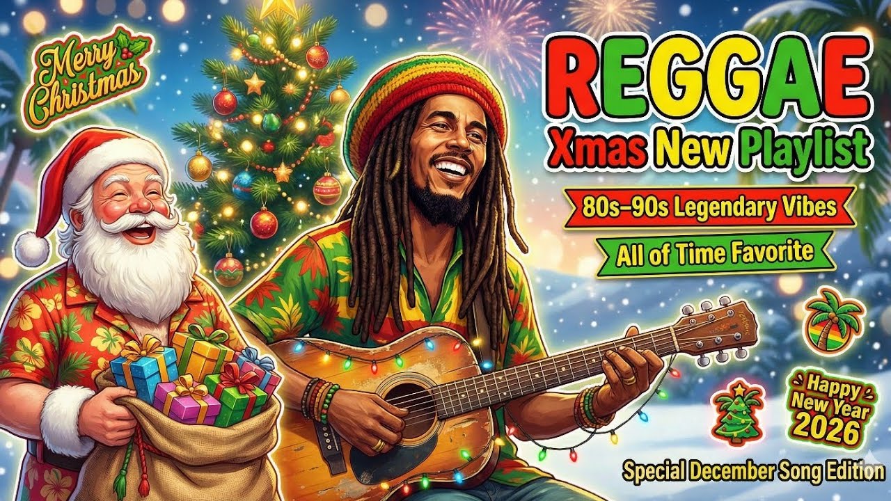 Reggae Xmas New Playlist 🎅 80s–90s Legendary Vibes | Christmas & New ...