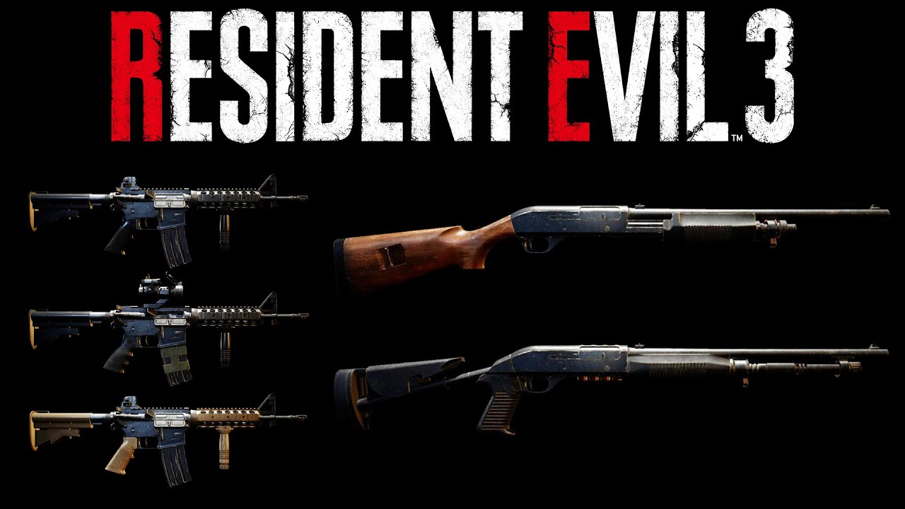 Resident Evil 3 Remake | HD Weapons Review - Part 3 - YouTube