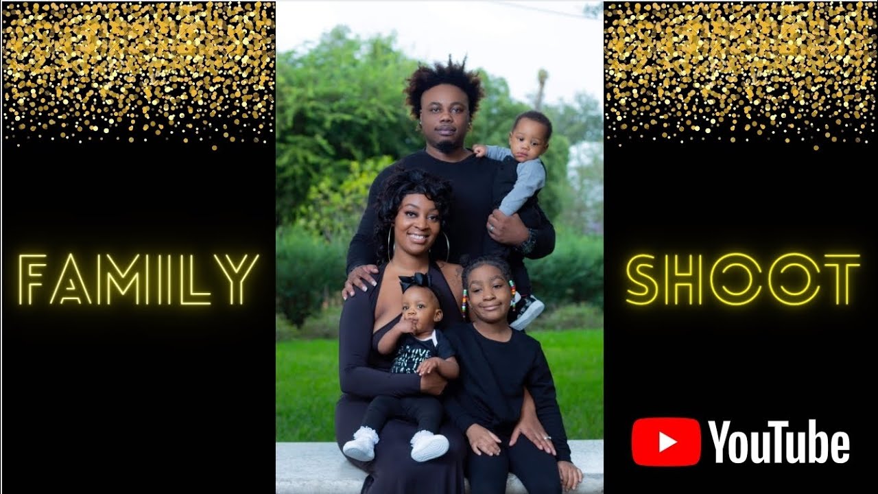 THE MIZELL FAMILY FIRST PHOTO SHOOT! | OUR BEAUTIFUL FAMILY! - YouTube