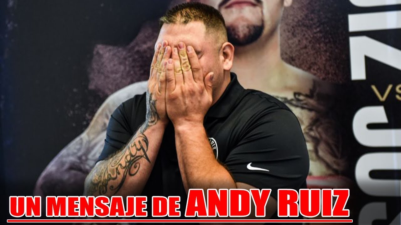 Andy Ruiz Le Manda Un Mensaje A Sus Haters - YouTube